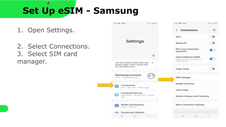 eSIM Setup on Devices – Bmobile